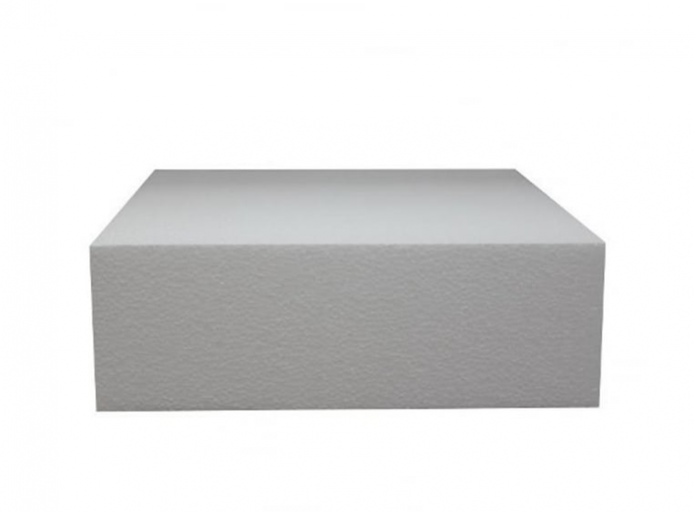 11 inch Square Cake Dummy - straight edge 3 inch depth dummies | Sugar ...