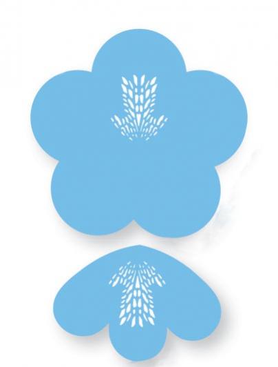 Azalea Stencil - Set Of 2 | Sugar & Ice