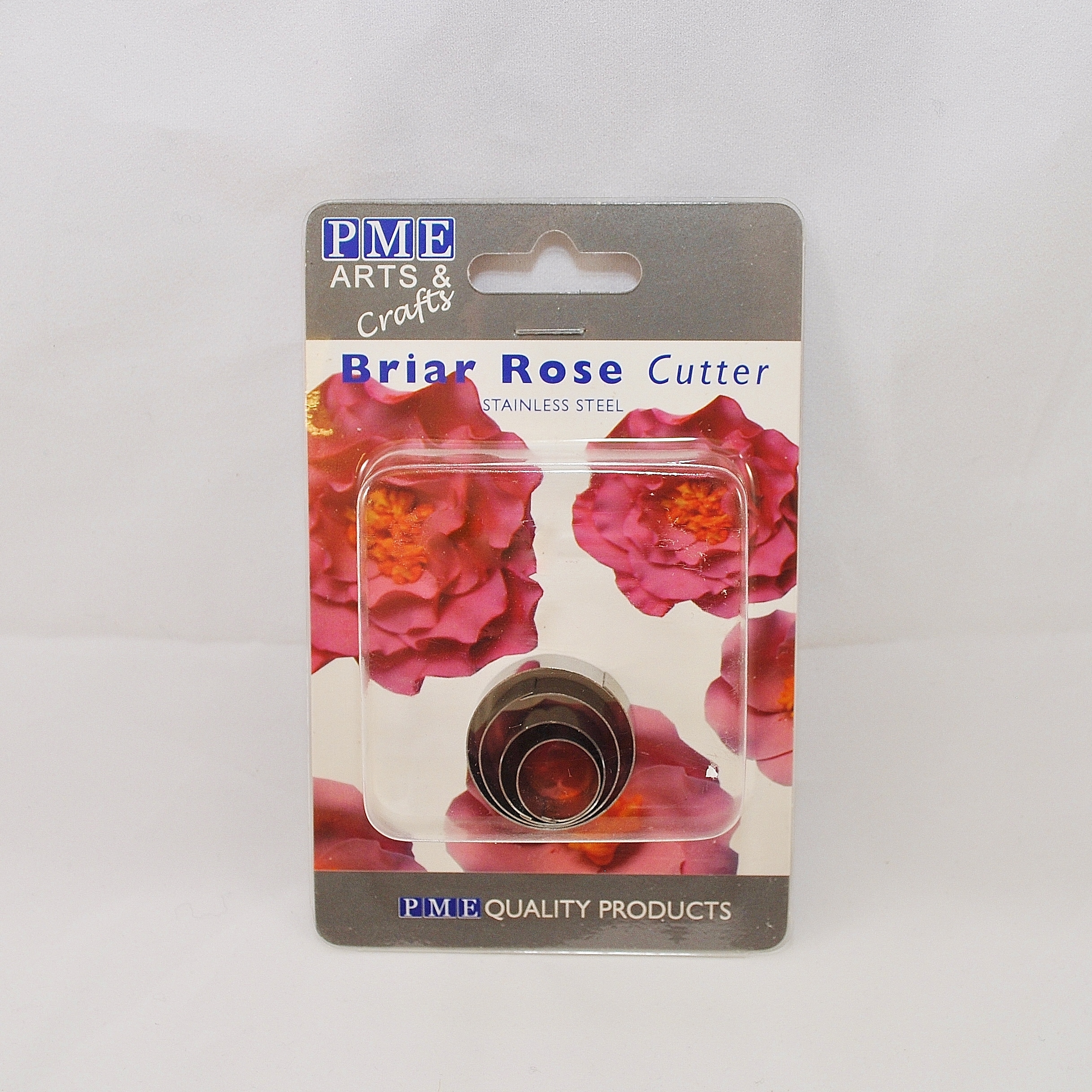 Briar Rose Flower Petal Cutters Set/4 | Sugar & Ice