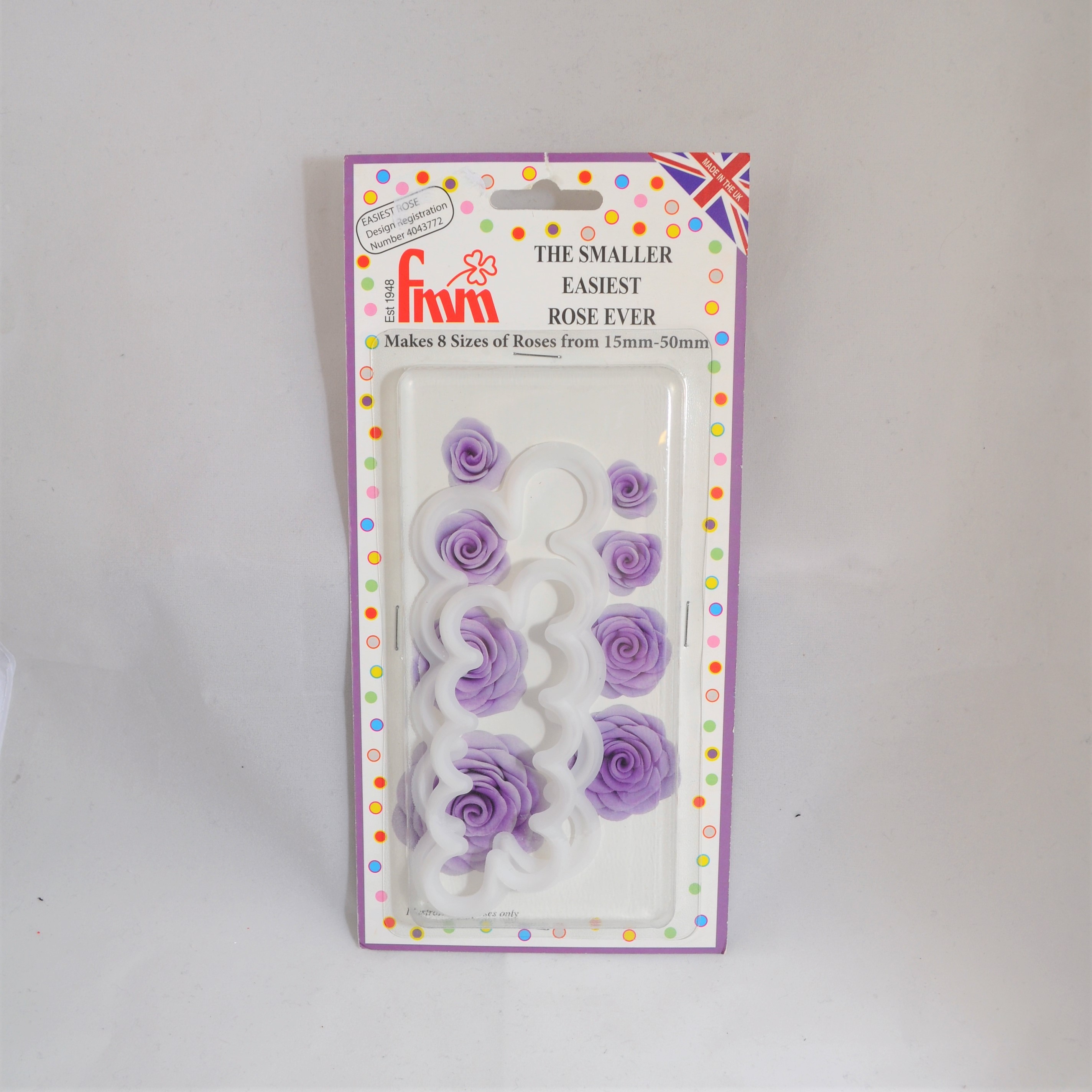 Easiest Ever Small Rose Cutter 15 - 50mm | Sugar & Ice