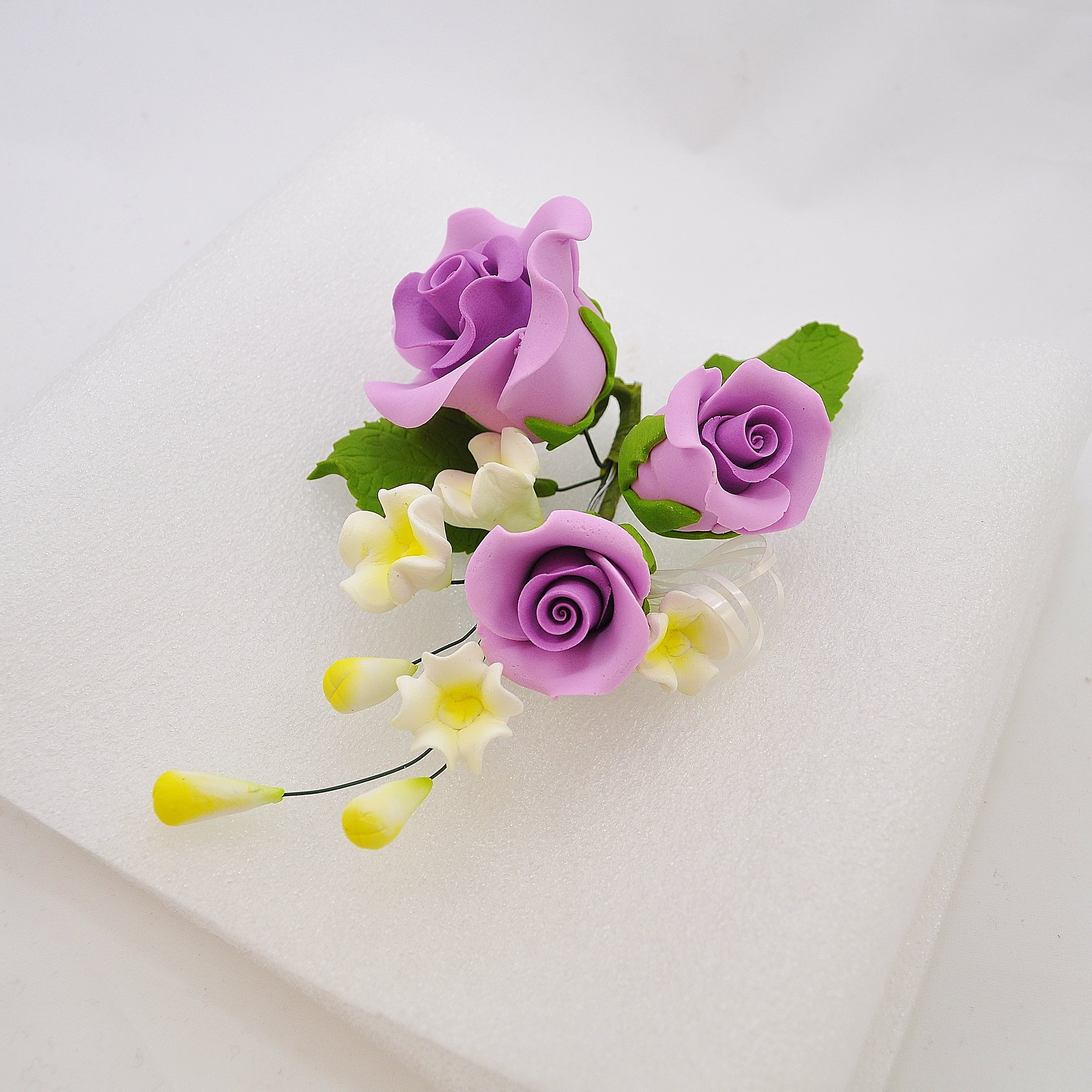 Mauve Rose Wired Spray | Sugar & Ice