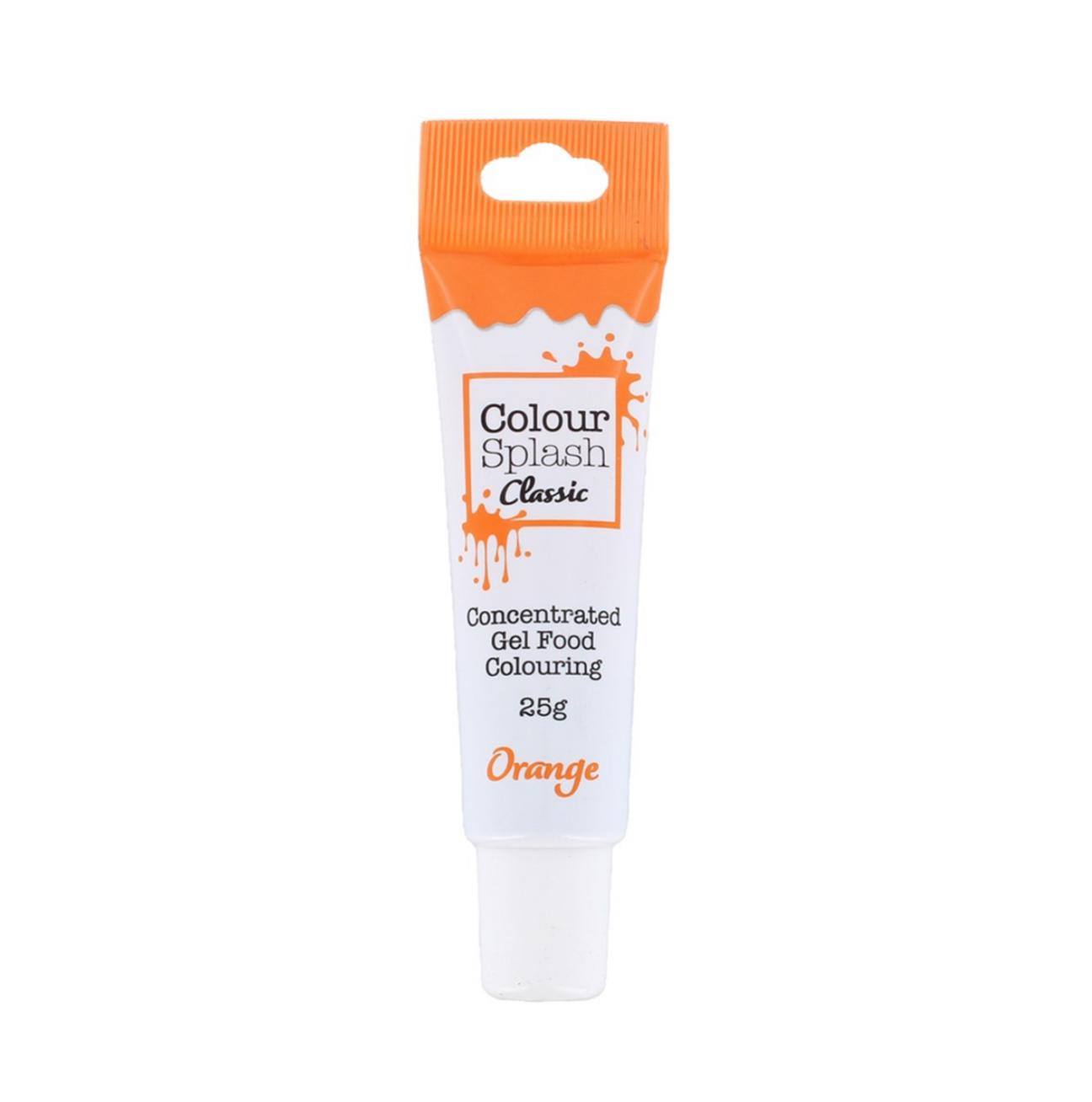 Orange Colour Splash Concentrated Food Colourings Gel - 25g | Sugar & Ice
