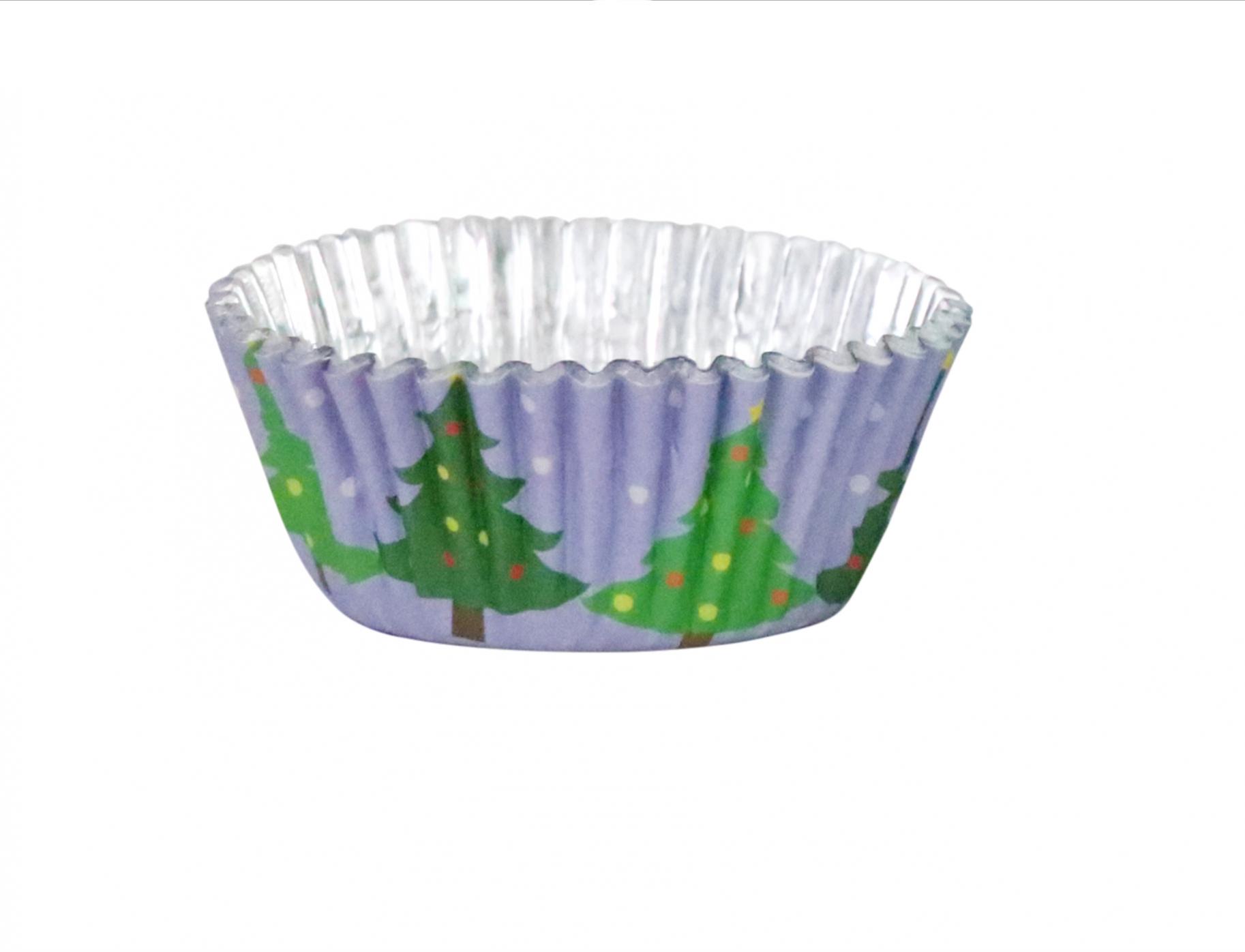PME - Christmas Tree Foil Cupcake Cases Pk/30 | Sugar & Ice